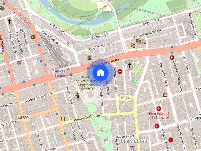 Luxborough Street, Marylebone, London, W1U