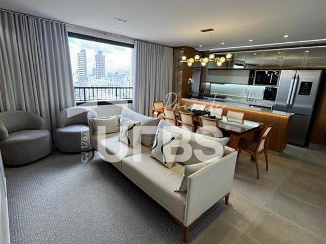 Luxo no Alive Bueno Mobiliado e Decorado| 97m², 3 Suítes, Andar Alto