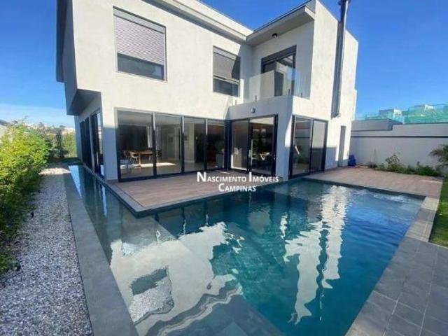 Luxo e Conforto no Alphaville Dom Pedro 3 | Casa 4 Suítes, 476m²