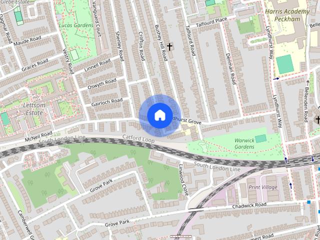 Lyndhurst Grove, London, SE15