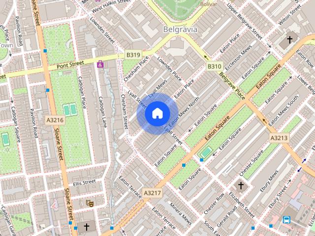 Lyall Street, Belgravia