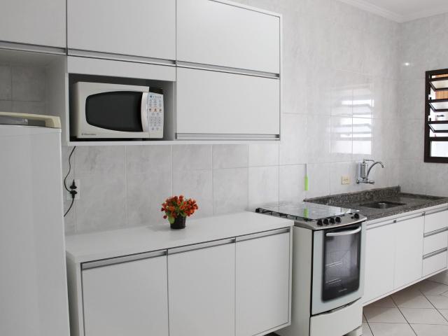 M045 Apto Vista Mar na V. Mirim com Piscina