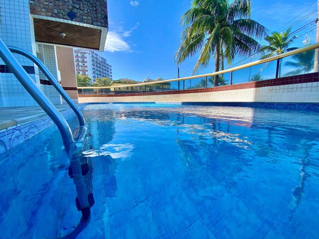 M103 2Dorm Vila Mirim, Wi Fi, vista mar e piscina
