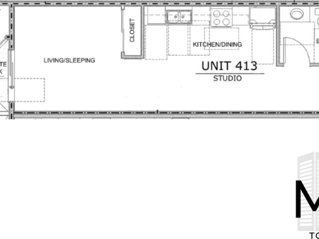 MC Tower Studio Apartment for Rent at 2285 Ulric St, San Diego, CA 92111 Linda Vista