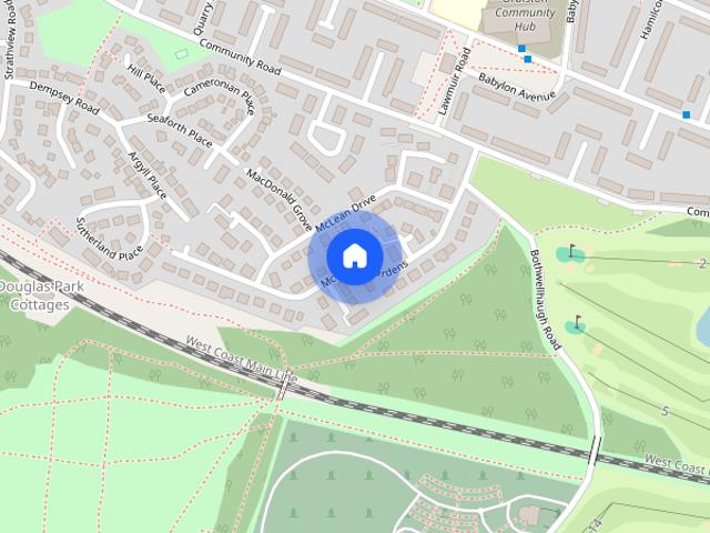 McCallum Gardens, Bellshill, North Lanarkshire, ML4