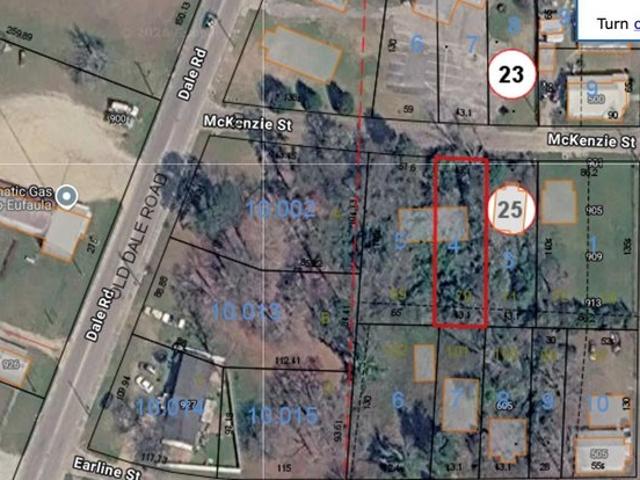 McKenzie St Lot 70, Eufaula, AL 36027