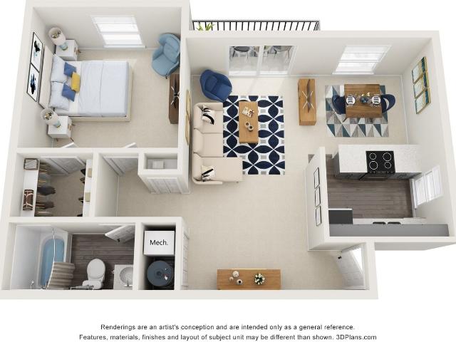 Manchester Ridge | Modern Living in the Heart of College Park 1 Bedroom Apartment for Rent at 3100 Godby Rd, College Park, GA 30349