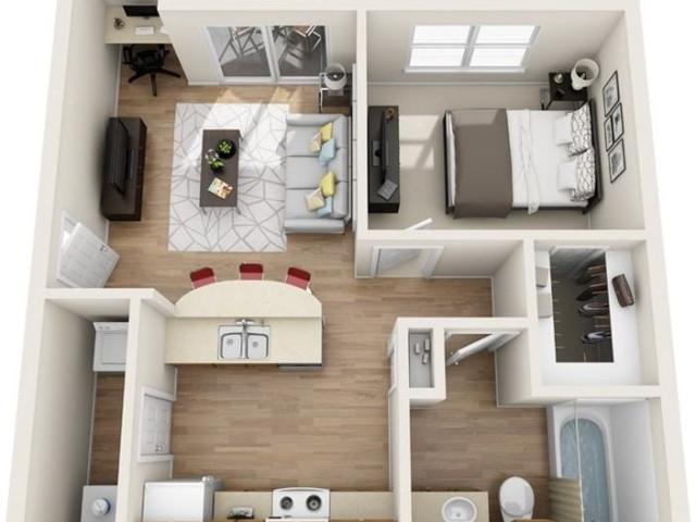 Mandalay 1 Bedroom Apartment for Rent at 12443 Tech Ridge Blvd, Austin, TX 78753