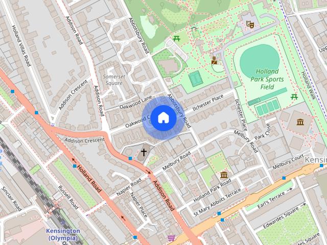 Manderley, Oakwood Court, W14
