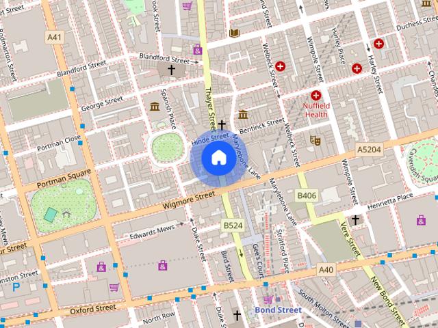 Mandeville Place, London, W1U