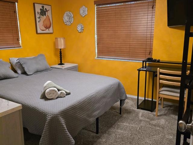 Mango Bedroom with Private Bathroom