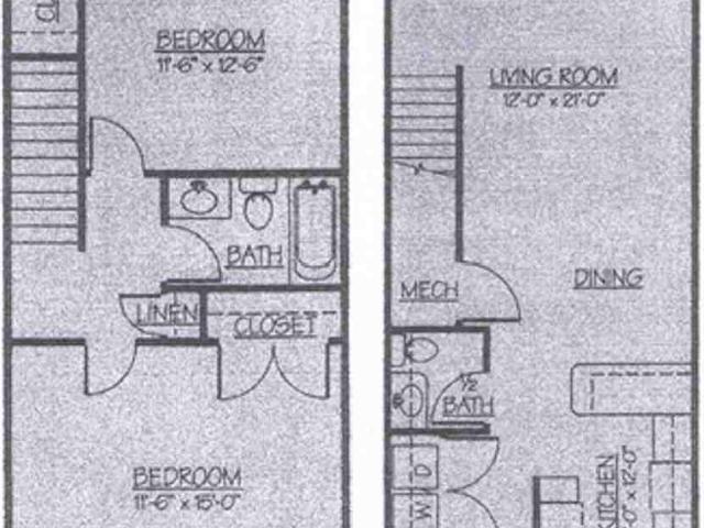 Manitou Woods Apartments LLC 2 Bedroom Apartment for Rent at 1021 Manitou Dr, Traverse City, MI 49686