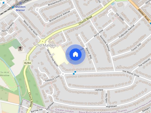 Manor Close, Worcester Park