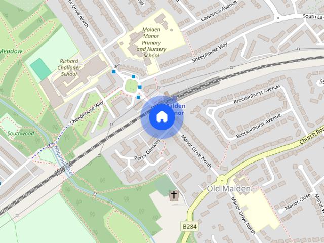 Manor Drive North, Worcester Park, KT4