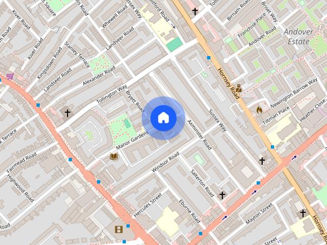 Manor Gardens, Sherard Court, N7