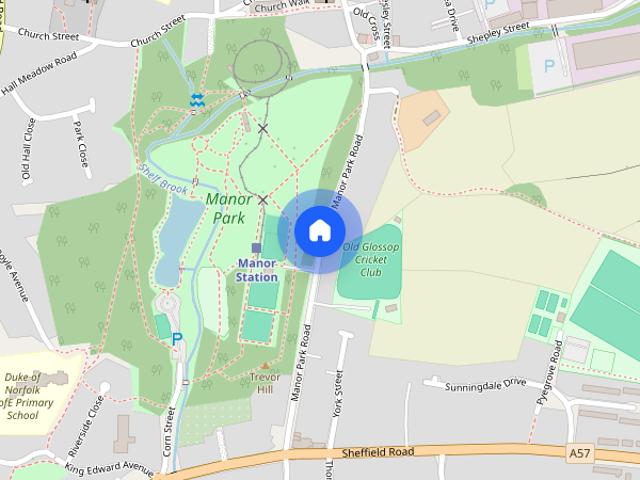 Manor Park Road, Glossop, Derbyshire, SK13