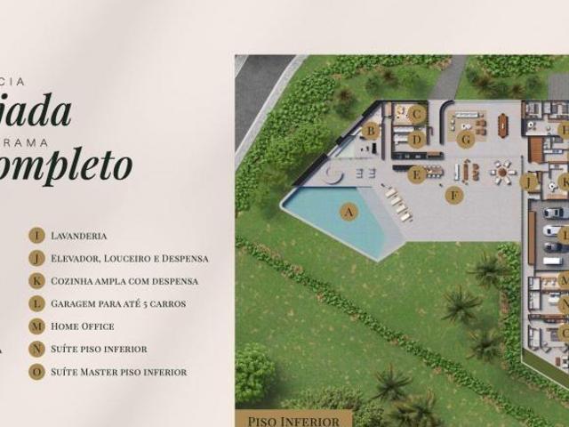 Mansão Exclusiva com 2600m² no Condomínio Fazenda da Grama em Itupe
