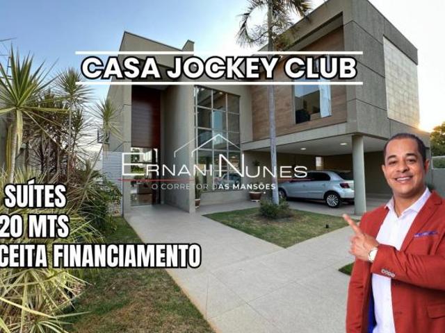 MANSÃO JOCKEY CLUB 4 SUÍTES ACEITA FINANCIAMENTO MODERNA E LUXUOSA