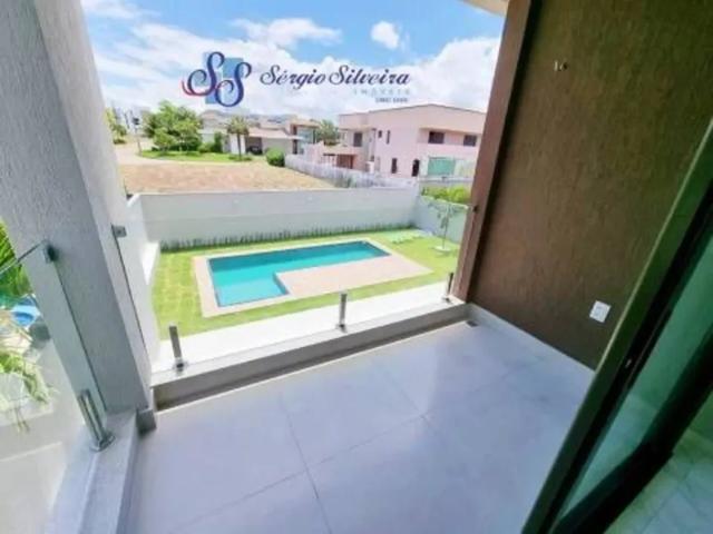 Mansão no Alphaville Fortaleza com 5 suítes, piscina