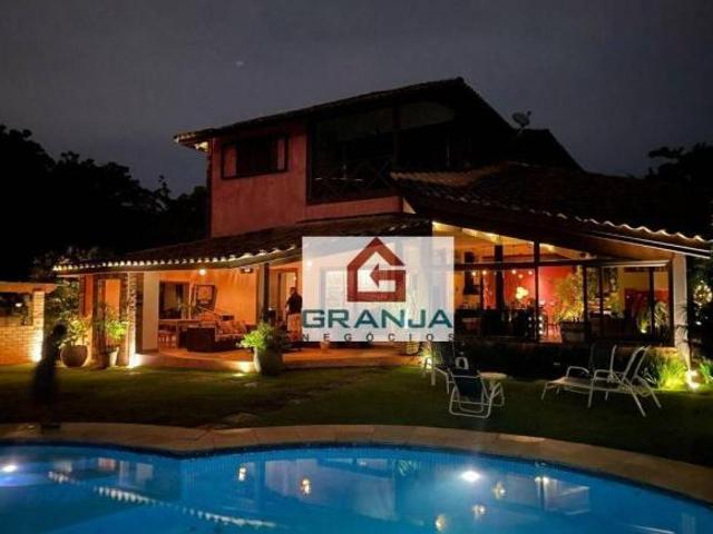 Mansão PORTEIRA FECHADA com 4 suítes Master / closet, 724 m² venda por R$ 5.900.000 ou aluguel por
