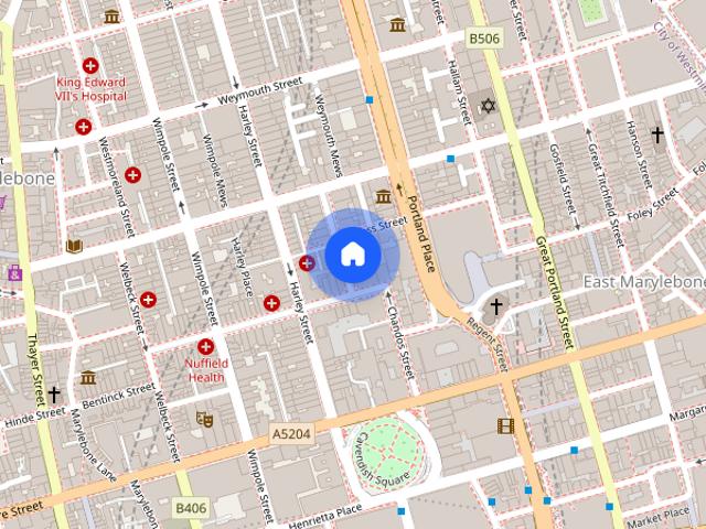 Mansfield Street, Marylebone, London, W1G