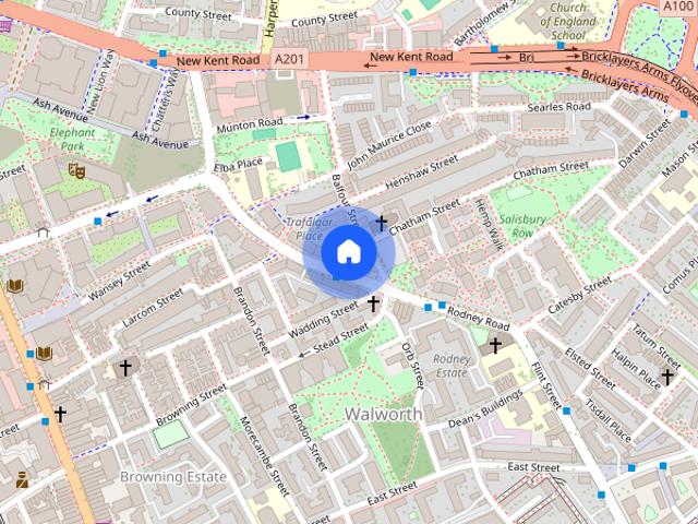 Mansfield Point, Trafalgar Place, Rodney Road, Elephant And Castle, London, SE17