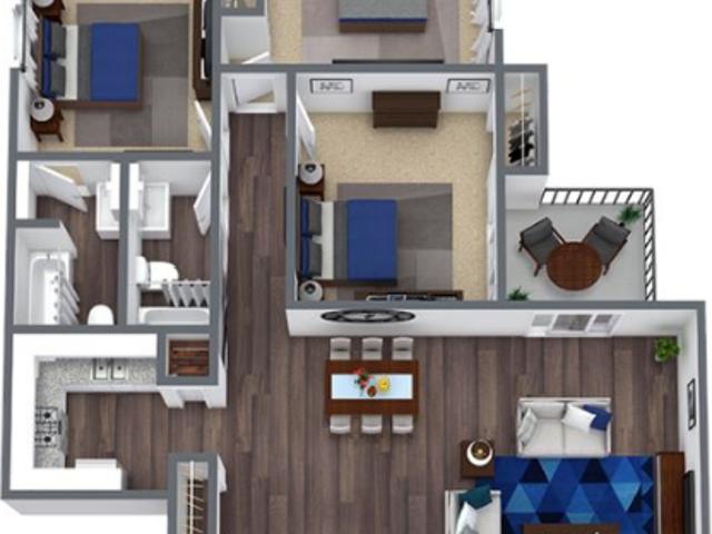 Macarthur Place 2 Bedroom Apartment for Rent at 2346 N Macarthur Blvd, Irving, TX 75062 Nichols Park