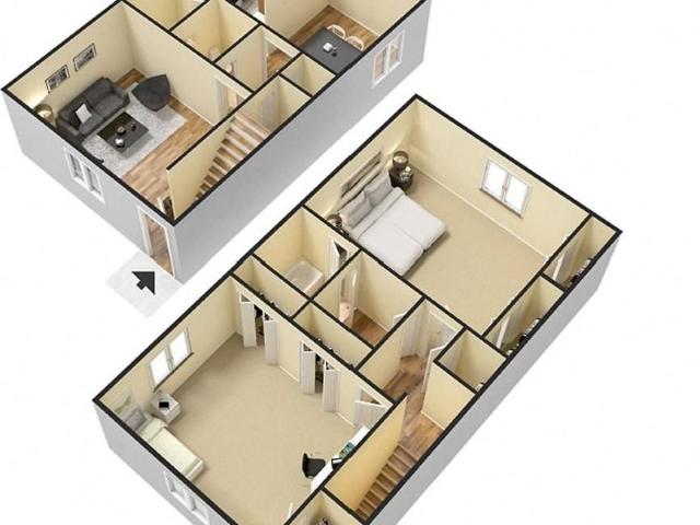 Madison Park Apartments & Townhomes 2 Bedroom Apartment for Rent at 2349 8th St Nw, Birmingham, AL 35215 Sun Valley