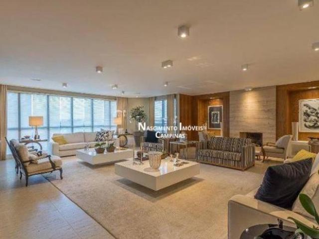 Magnifico apartamento com 4 suítes e 5 vagas à venda por R$ 4.290.000 no Cambuí