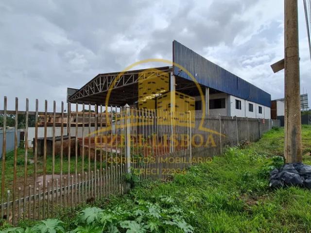 Magnífico! Galpão com mezanino lote de 1142m2 rua 03 vicente pires frente para estrutural confira