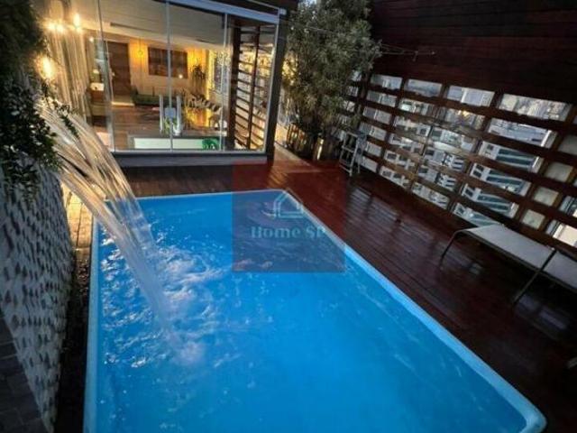 Magnífica cobertura com Piscina para venda em Moema