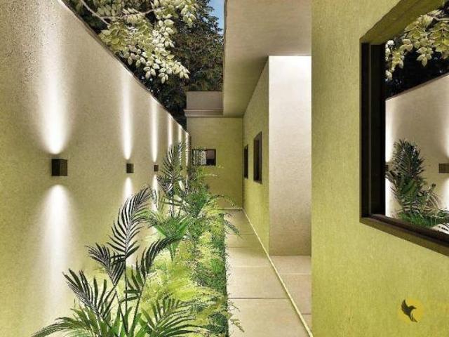 Magnífica casa térrea com projeto moderno e 3 dormitórios, à venda por R$590.000 Vila Flora Salt
