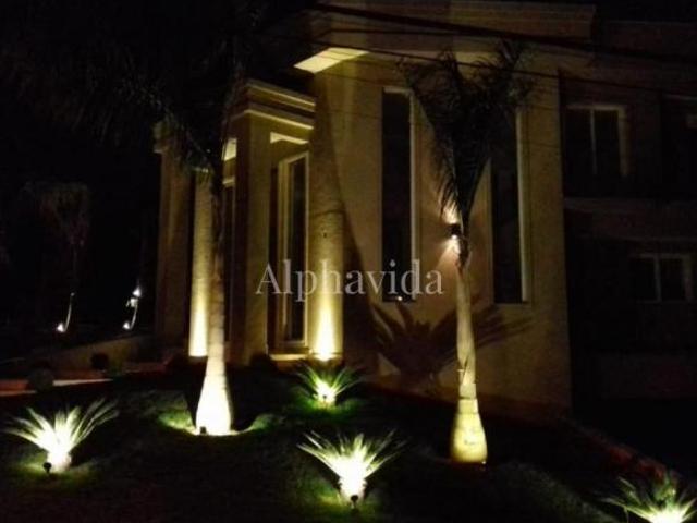 Magnífica casa Residencial 11 Alphaville, com 4 suítes 13 banheiros, piscina, área gourmet, elevador