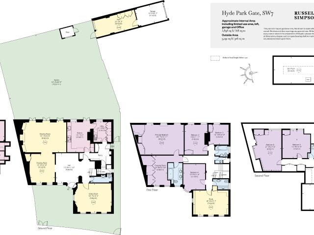 Magnificent fully detached mansion with garage parking and a 3,000 sq ft garden, to rent on a private road