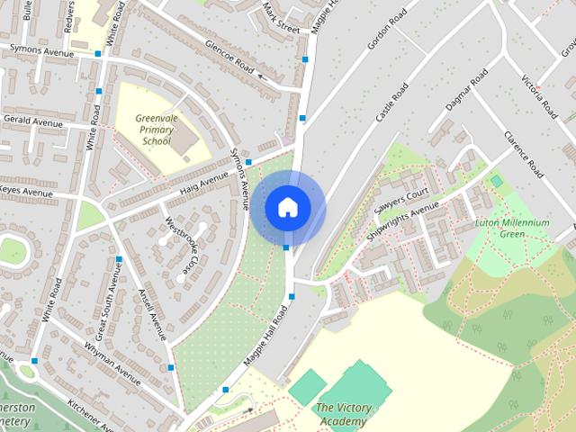 Magpie Hall Road, Chatham