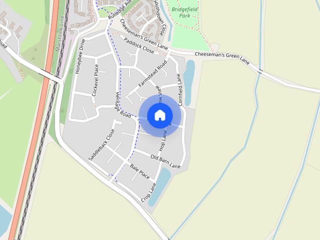 Maize Walk, Bridgefield, Ashford TN25
