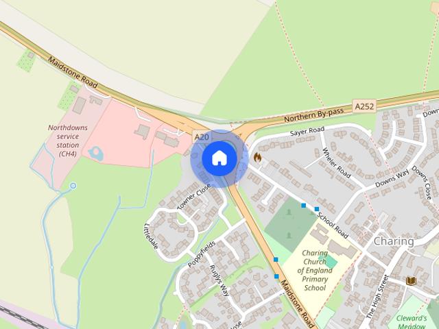 Maidstone Road, Charing, Ashford, Kent, TN27