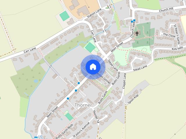 Main Street, Thorner, Leeds, West Yorkshire, UK, LS14