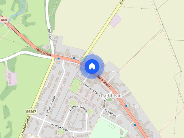 Main street, Pathhead, Midlothian, EH37