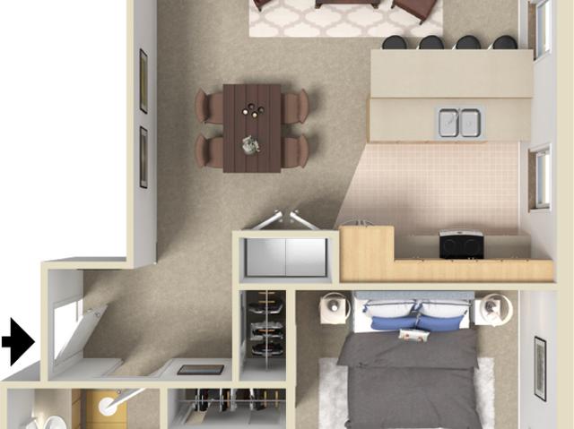 Main Street Plaza 1 Bedroom Apartment for Rent at 234 W Main St, Waukesha, WI 53186