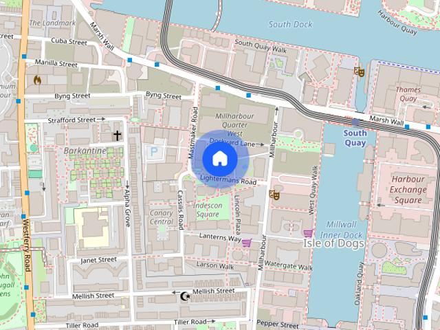 Maine Tower, E14, Docklands, London, E14