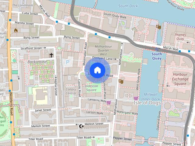Maine Tower, Harbour Way, Canary Wharf, London E14