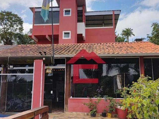 Mairinque Chácara Chácara pé n&apos água, com 3 dormitórios, garagem náuticas e linda vista, apenas 8
