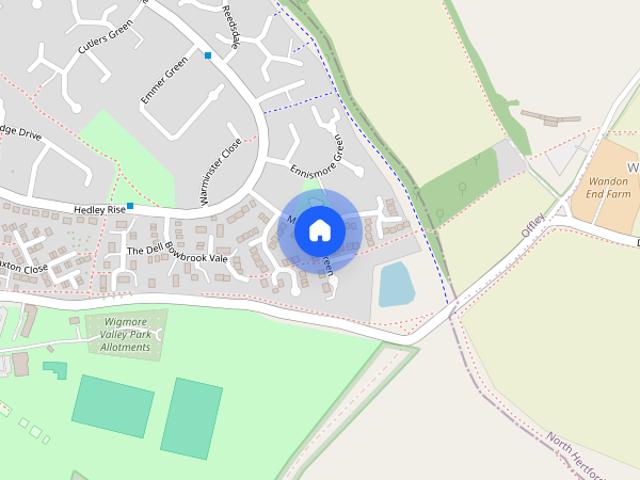 Malthouse Green, Luton, Bedfordshire, LU2