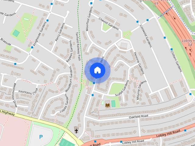 Malvern Gardens, Gateshead, NE11