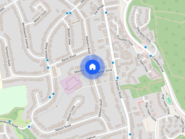 Malvern Road, Redditch, Worcestershire, B97