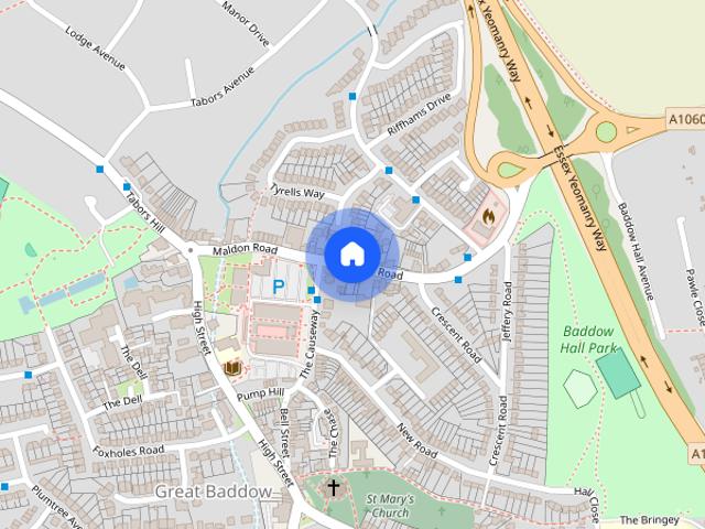 Maldon Road, Great Baddow, Chelmsford, CM2