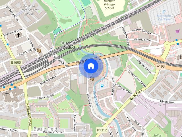 Maling Terrace, Ouseburn, Newcastle Upon Tyne