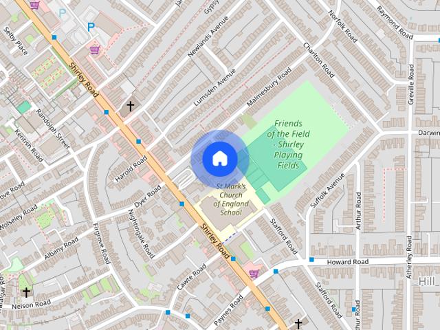 Malmesbury Place, Southampton, SO15
