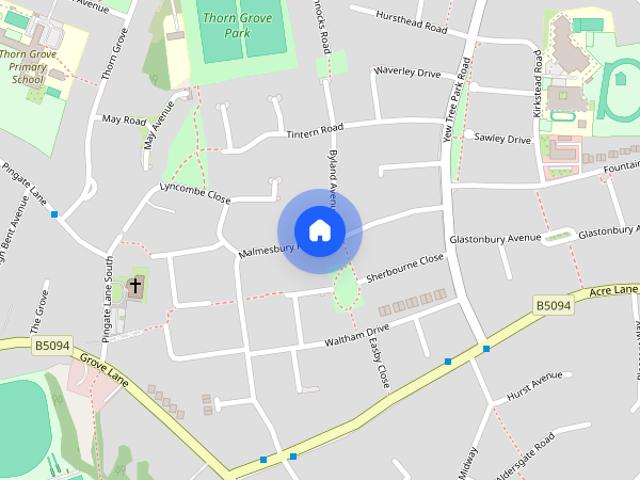 Malmesbury Road, Cheadle Hulme, Cheadle, Greater Manchester